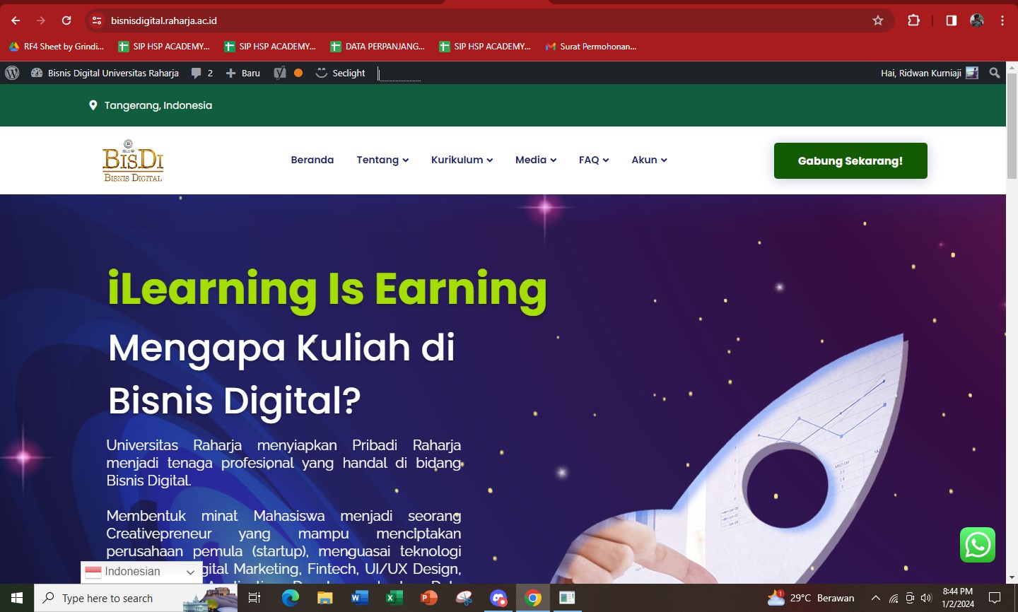Assignment 1 - Business Plan & Product Development - Ridwan Kurniaji - Bisnis Digital ...